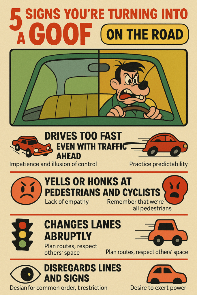 Goofy Behind the Wheel: - Twoflagspost