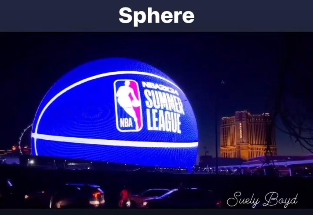 "The Las Vegas Sphere - Uma Visão do Futuro" - Twoflagspost